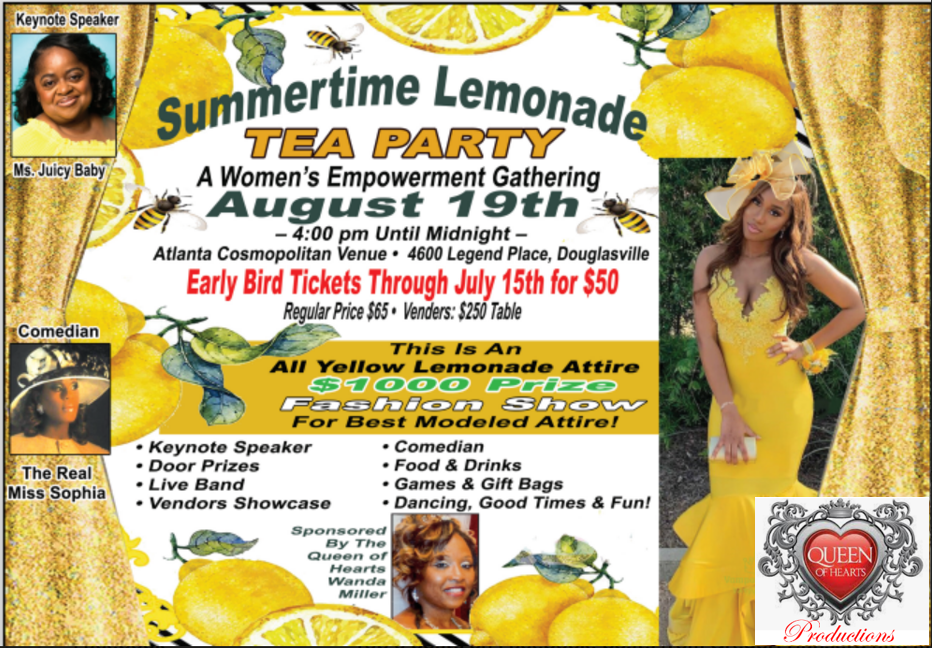 Summertime Lemonade Tea Party